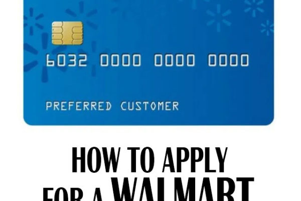 How to apply for a Wal-Mart credit card